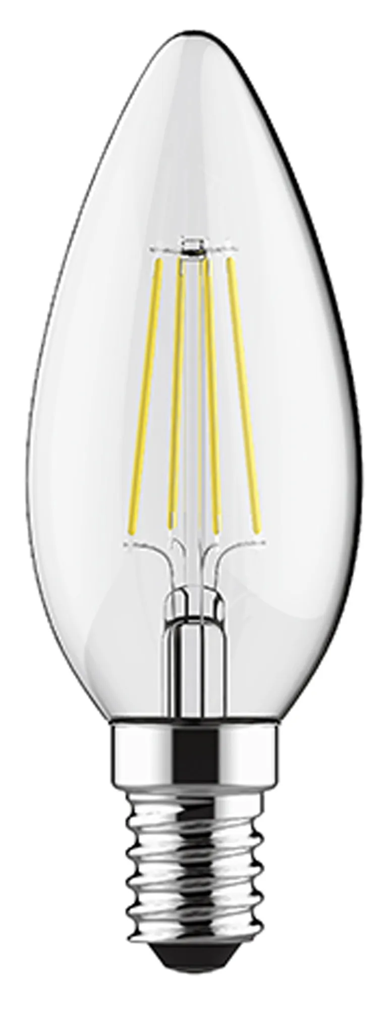 763411233 Value Classic Luxram Value Classic LED Candle E14 Dimmable 4W 2700K 470lm - Inspired ...